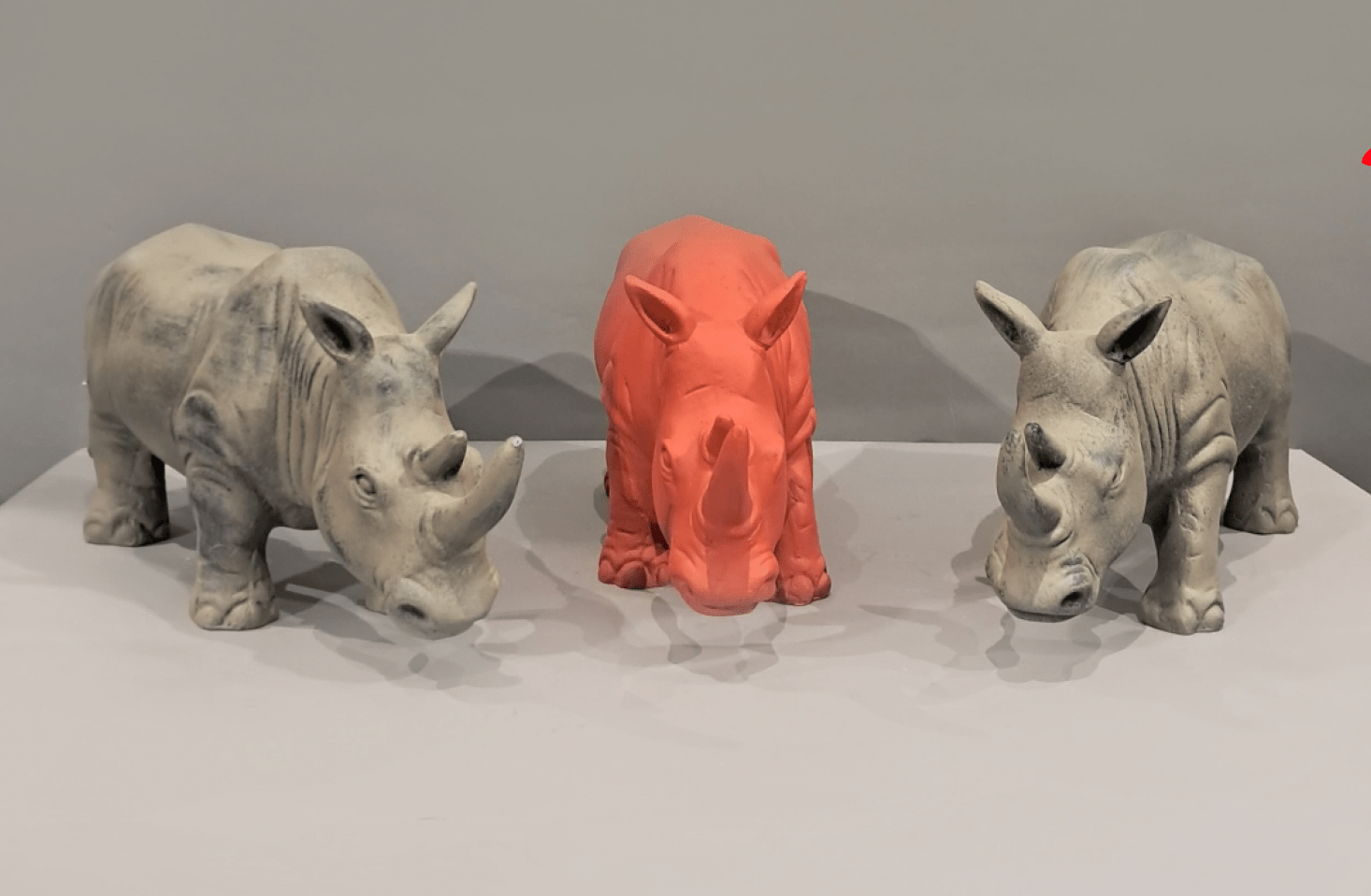 Rhino Rendition: Outdoor Composite Table Top – Bareeki